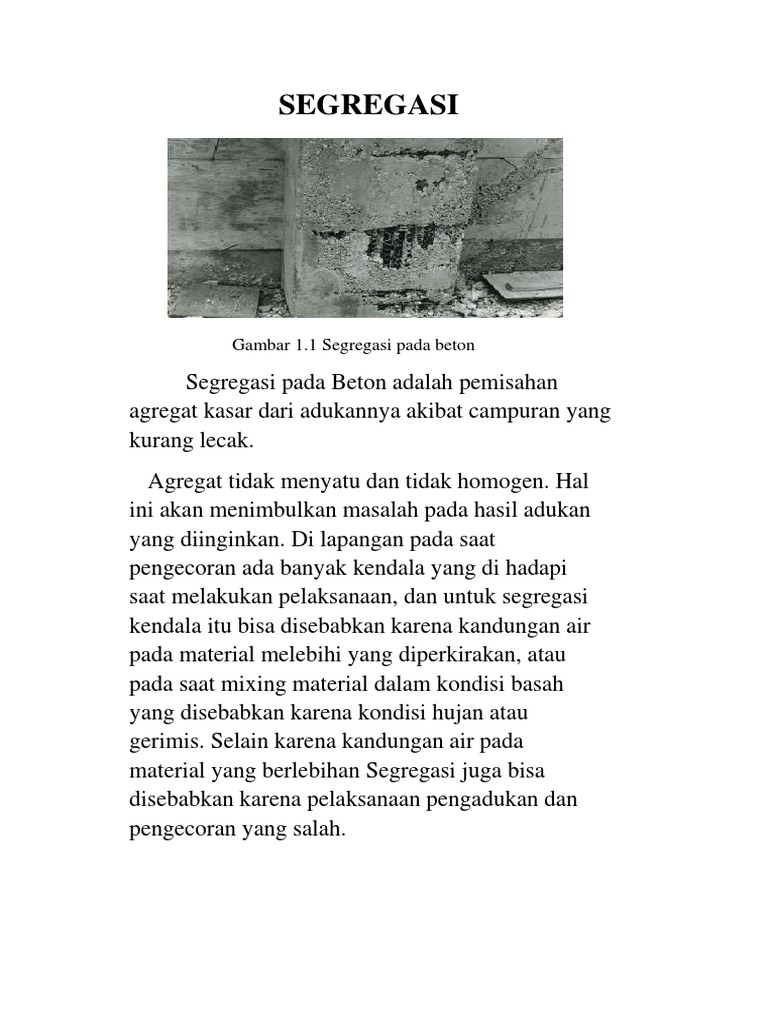 Segregasi | PDF | Griya & Taman | Sains & Matematika