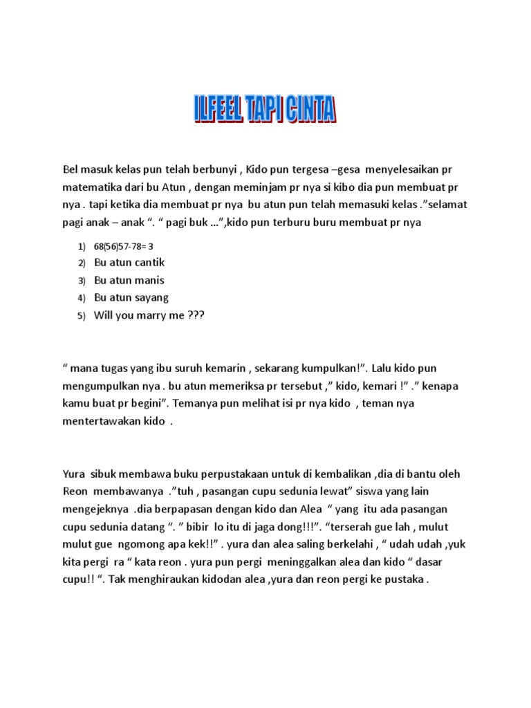 ITC (Chapter 1 | PDF | Fiksi Misteri, Thriller, & Kejahatan