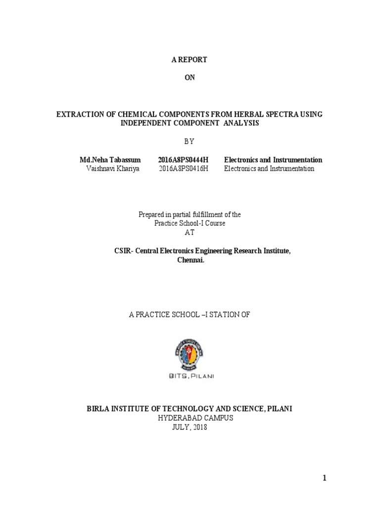Neha Tabassum | PDF | Principal Component Analysis | Infrared
