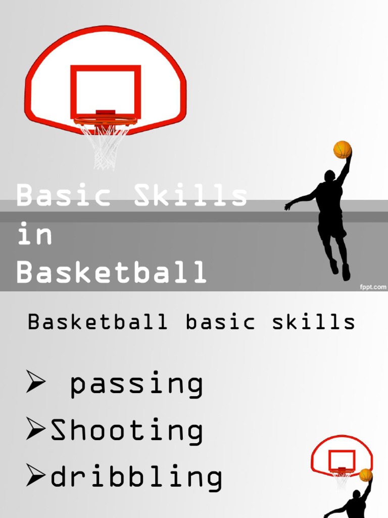 Basic Skills in Basketball | PDF