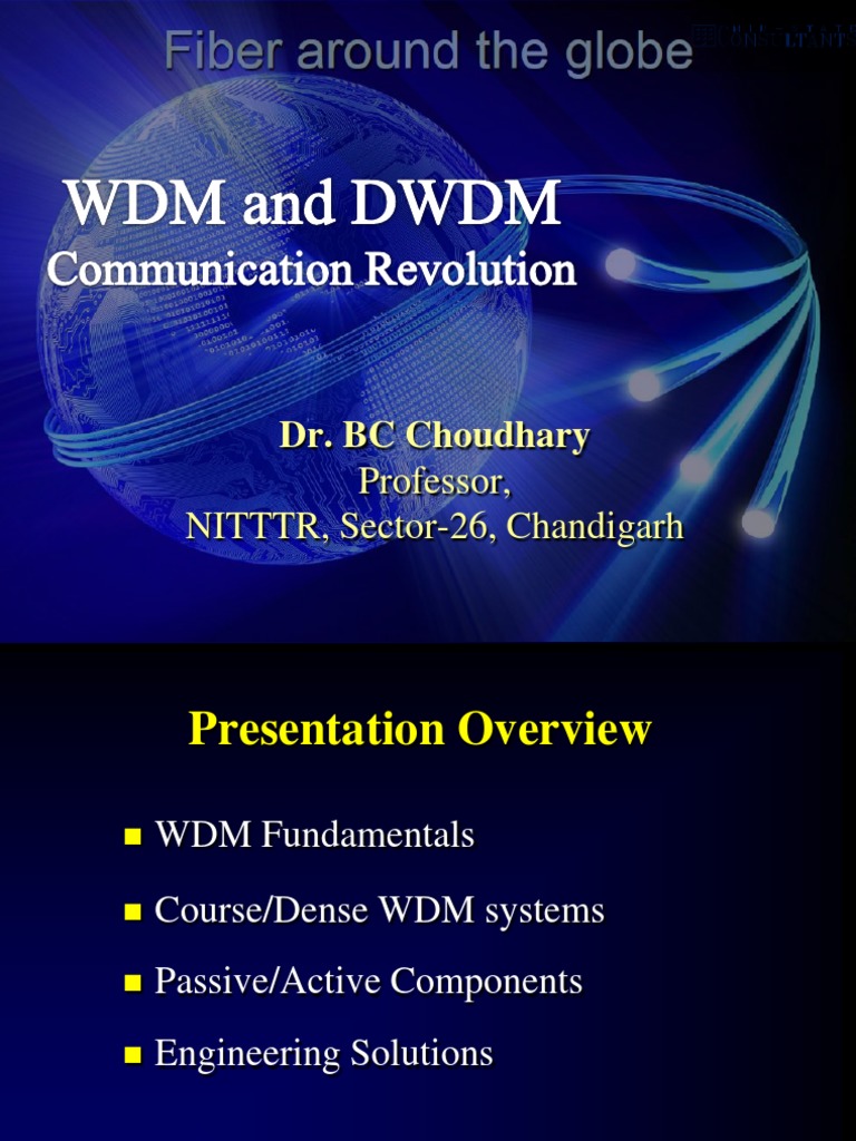 WDM-DWDM Systems & Components | PDF | Wavelength Division Multiplexing | Natural Philosophy