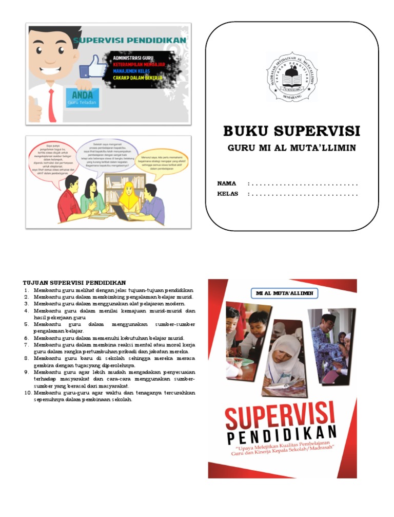 Cover Buku Supervisi Guru | PDF | Karier & Perkembangan | Pengembangan Diri