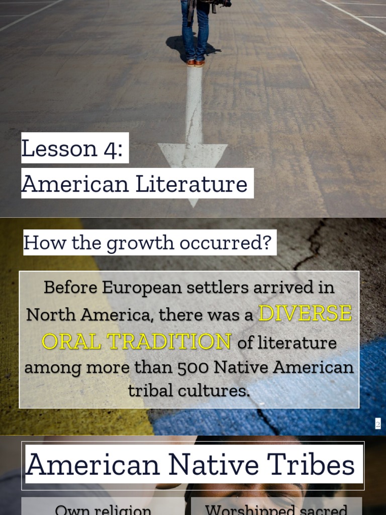 Lesson 4: American Literature | PDF | Transcendentalism | Puritans