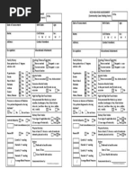 SHD Form 4 Teachers Health Card | PDF | Cardiovascular Diseases ...