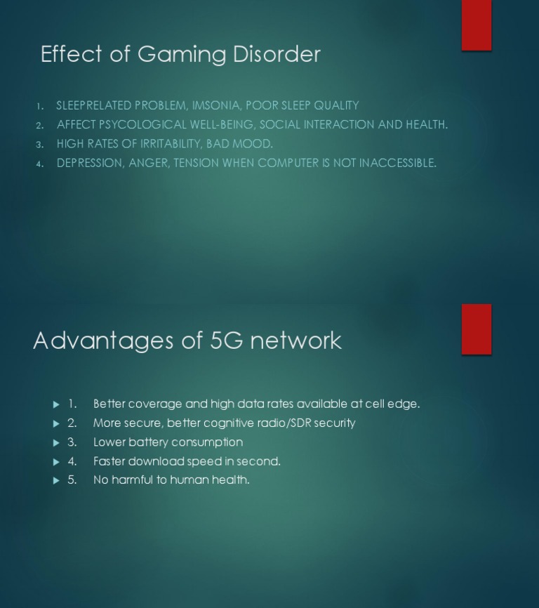Gaming Disorder's Impact on Health | PDF | Self-Improvement | Science ...