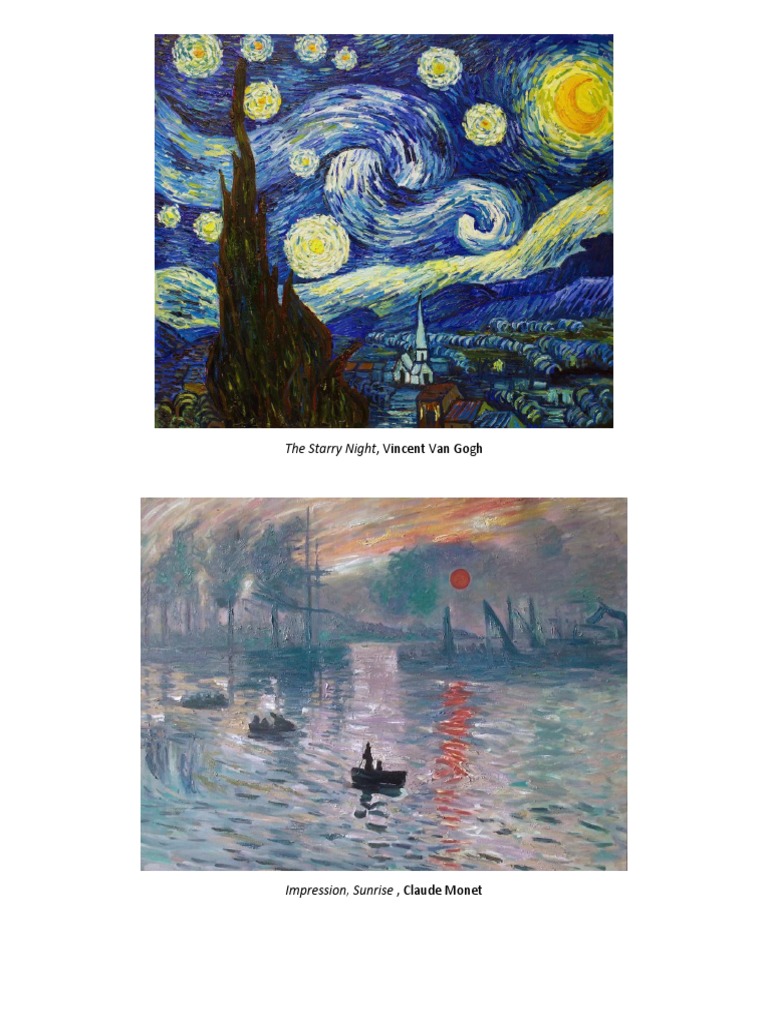 Samples of Art For Humanities | PDF