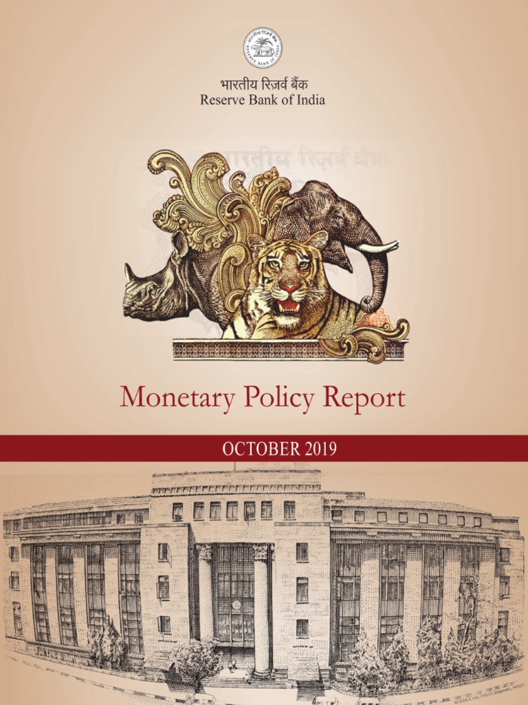 Rbi 2019 | PDF | Yield Curve | Inflation