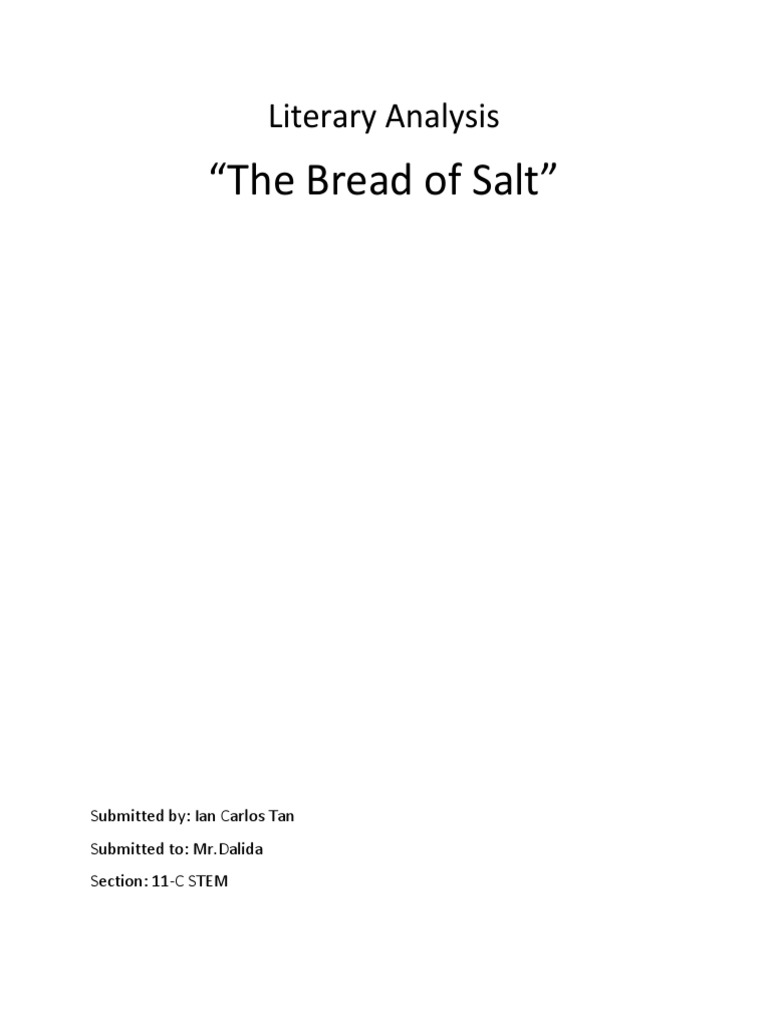 Literary Analysis Pdf