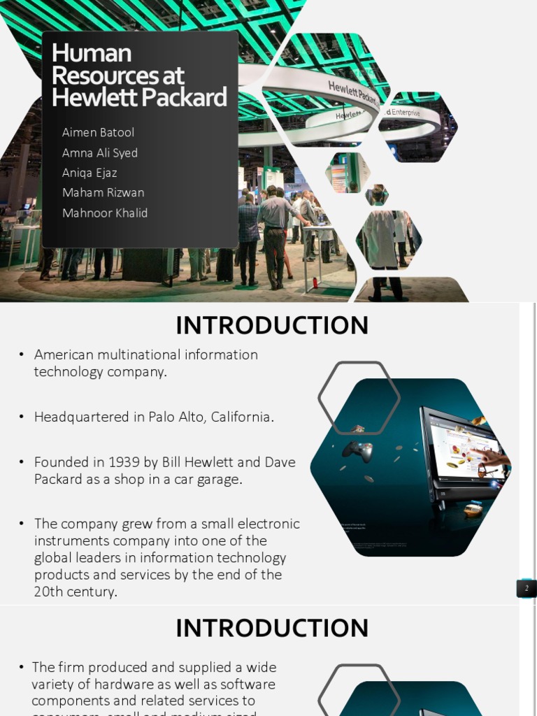HR HP Presentation Case Study | PDF | Hewlett Packard | Recruitment