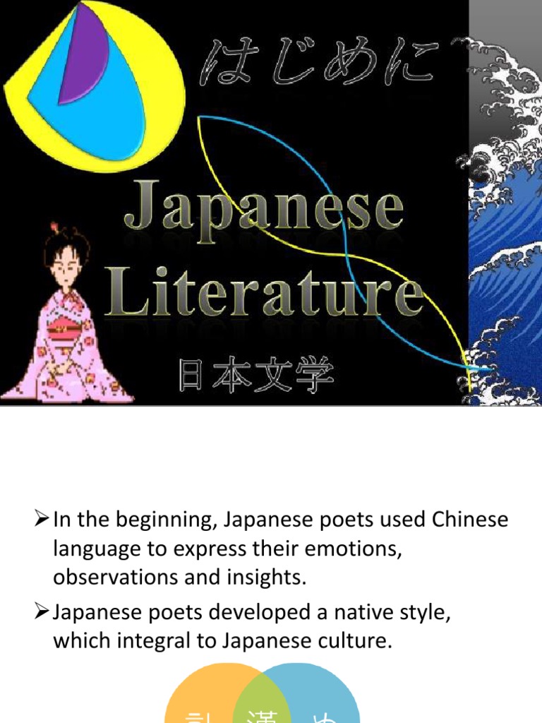 History of Japanese Literature | PDF | Japanese Poetry | Japanese ...