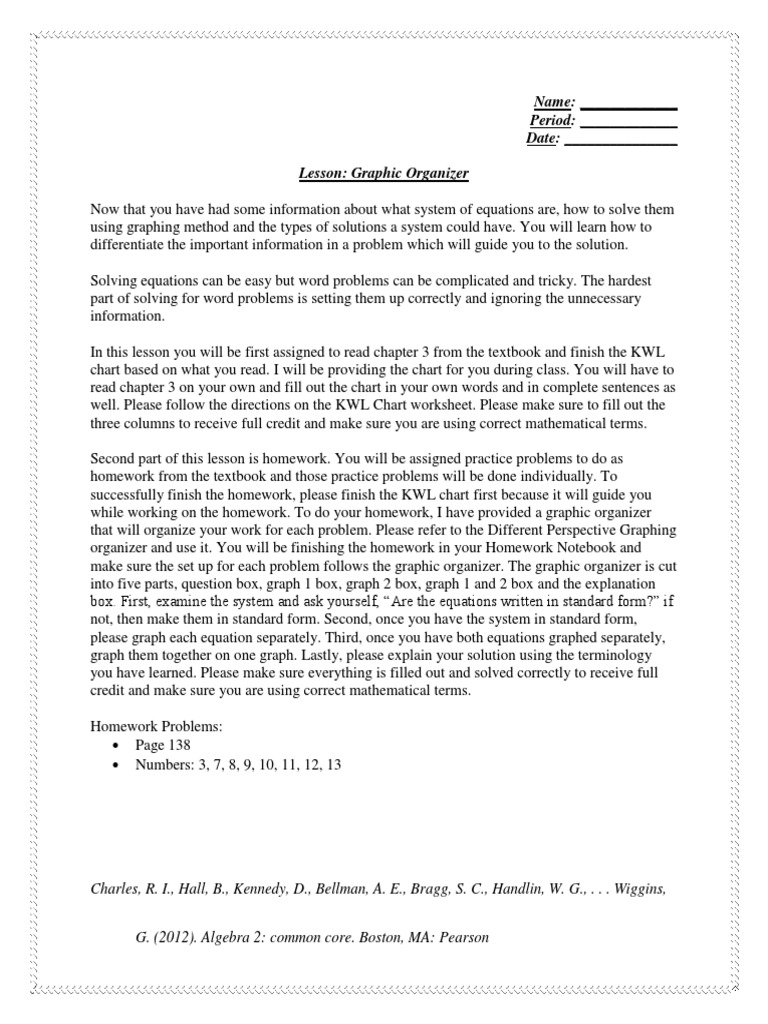 Instructions | PDF | Graph Theory | Equations