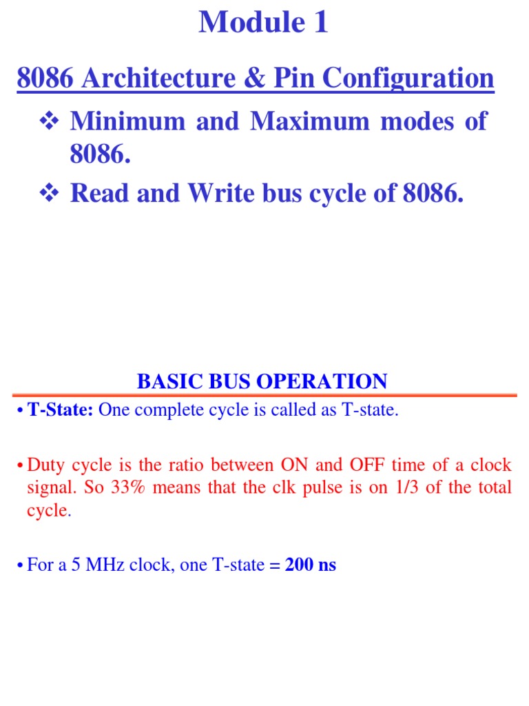Min Max Mode | PDF | Input/Output | Central Processing Unit