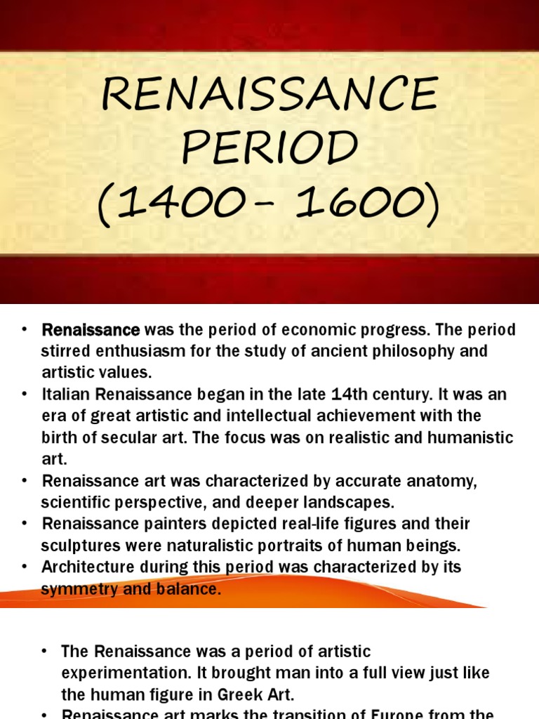 Renaissance Period | PDF | Renaissance Art | Raphael