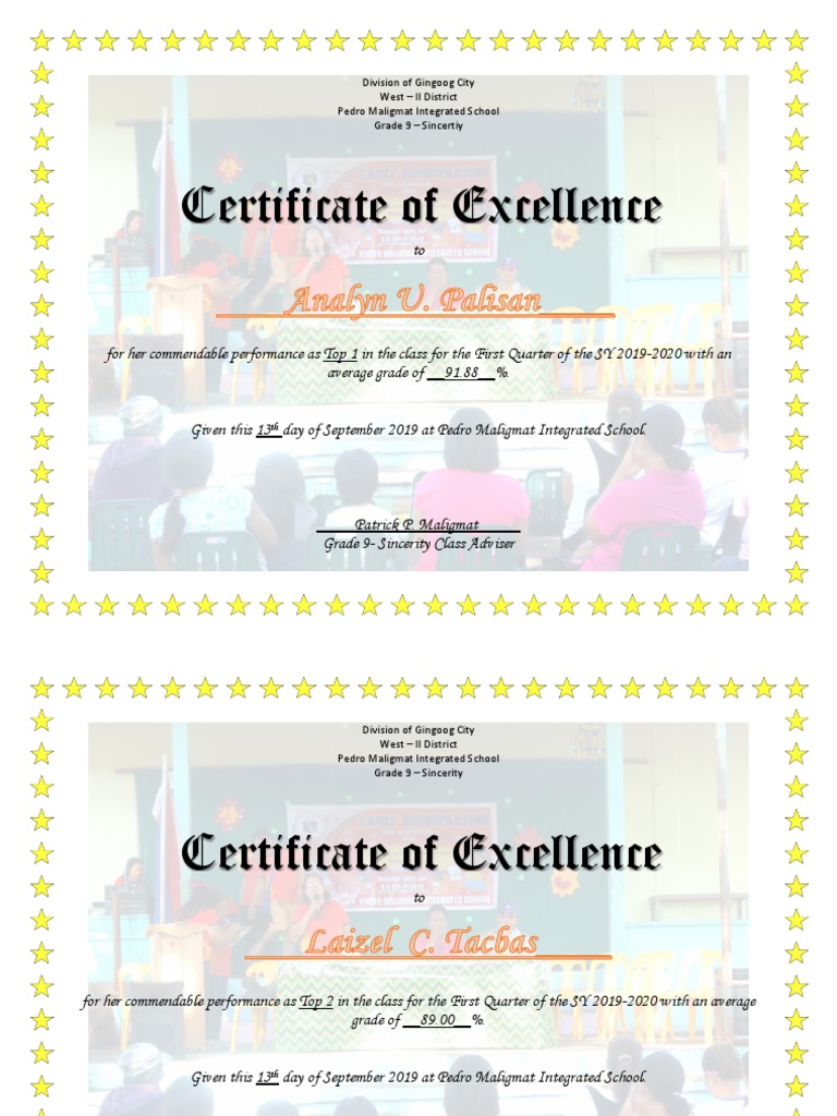 Certificate Top 10 | PDF