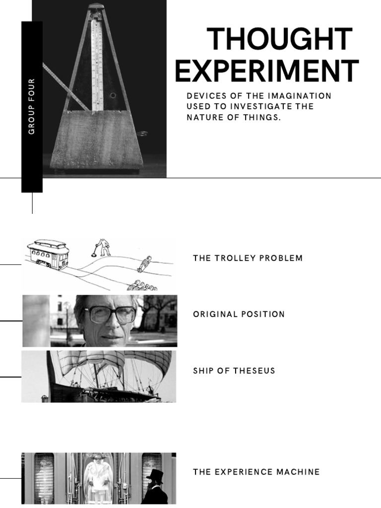 Thought Experiment: Devices of The Imagination Used To Investigate The ...