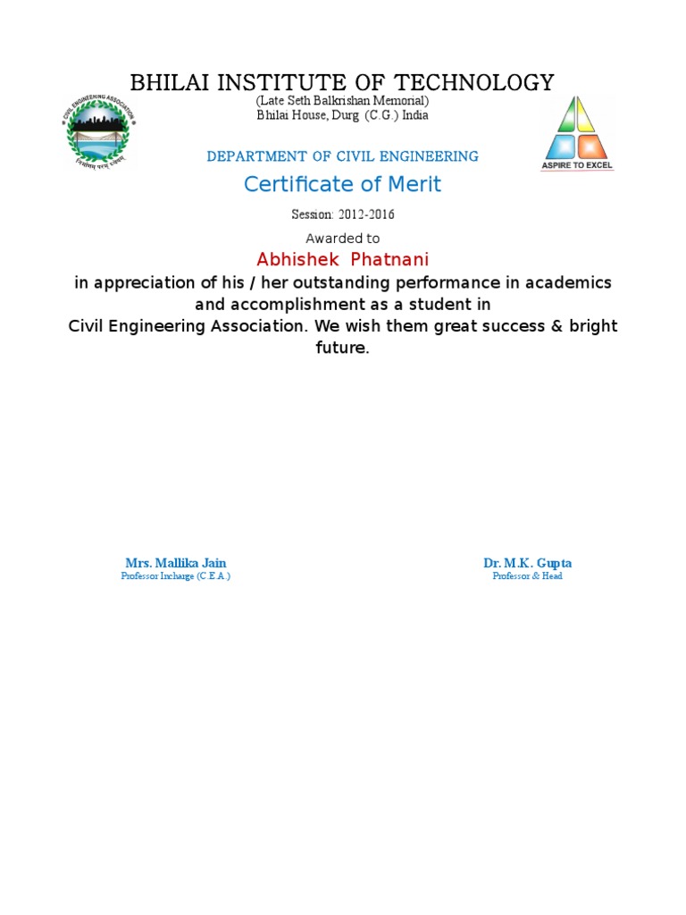 Top Ten Certificate-2016 | PDF