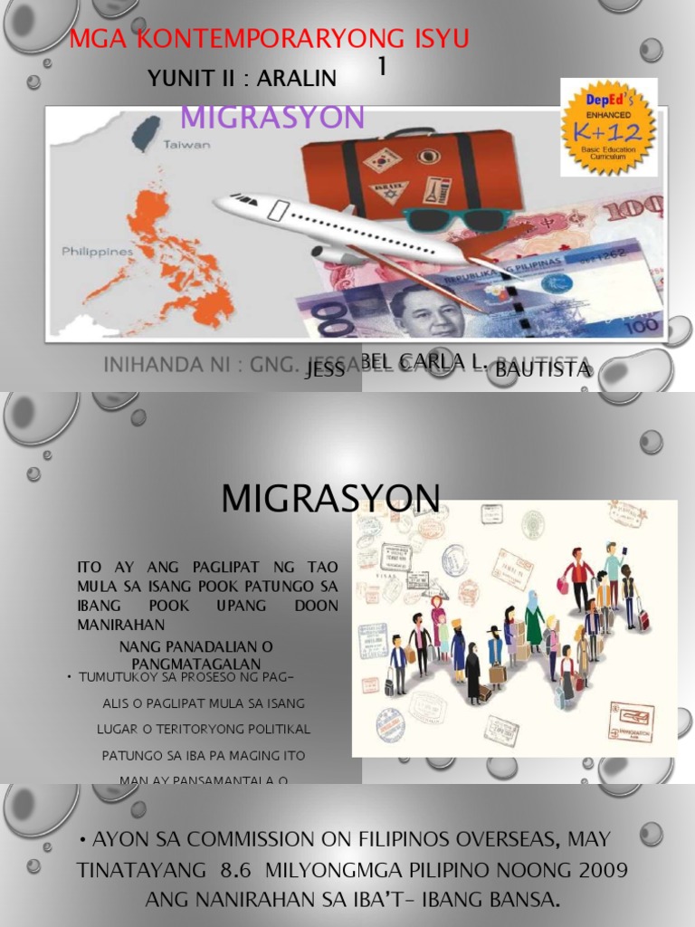 Migrasyon | PDF