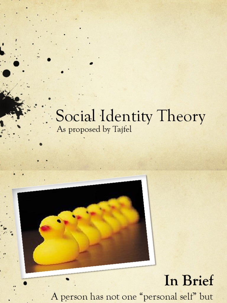 Understanding Social Identity Theory | PDF | Social Group | Identity ...