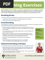 4-7-8 Breath Handout PDF | PDF | Breathing | Relaxation (Psychology)