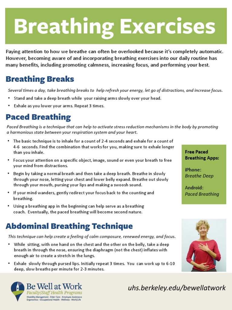 Breathing Exercises 0 | PDF | Exhalation | Breathing
