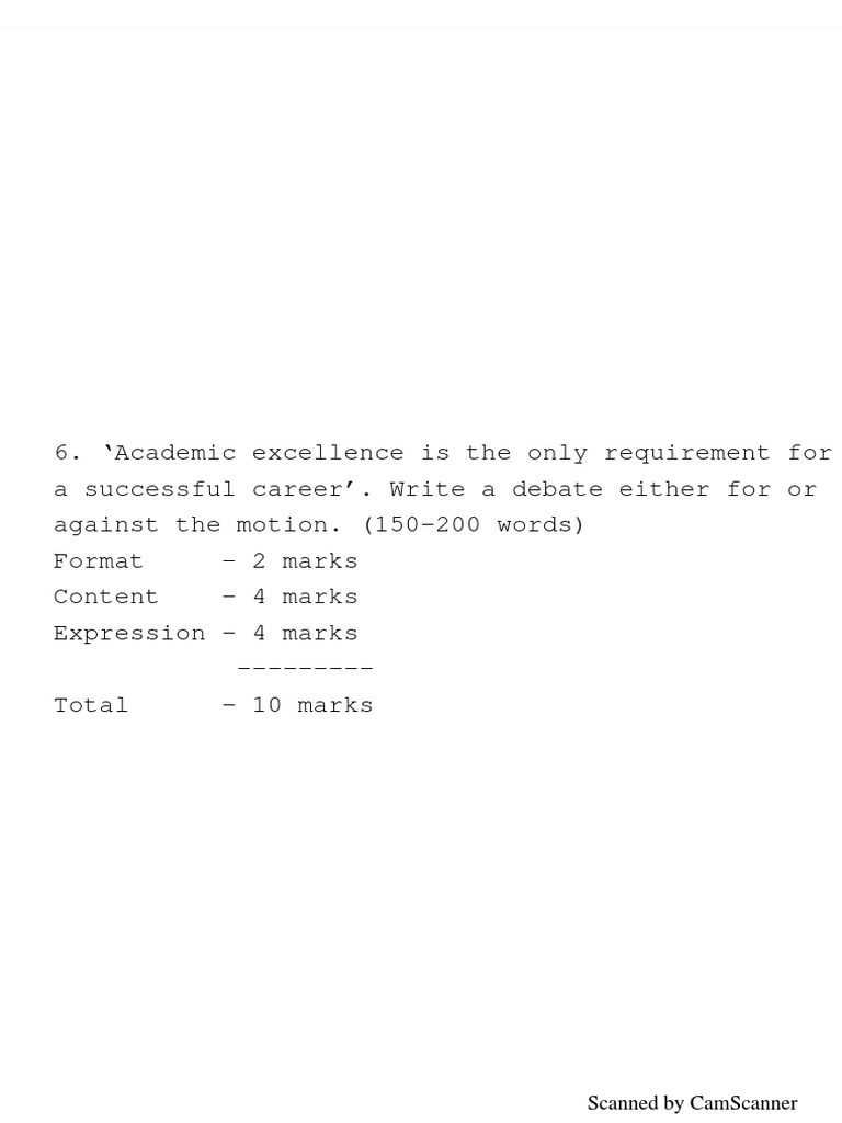 Graded Paper Example | PDF