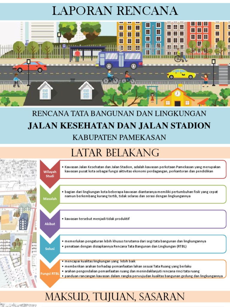 Presentasi Laporan Rencana RTBL | PDF