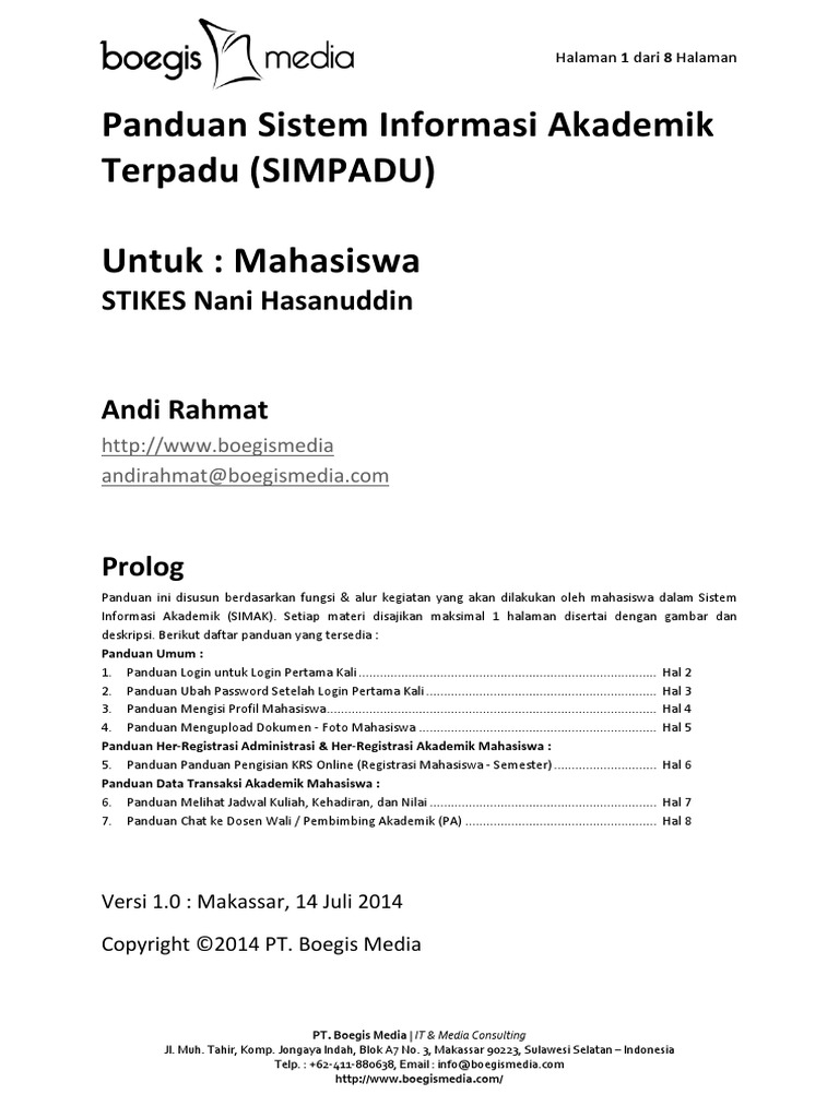 Simpadu | PDF