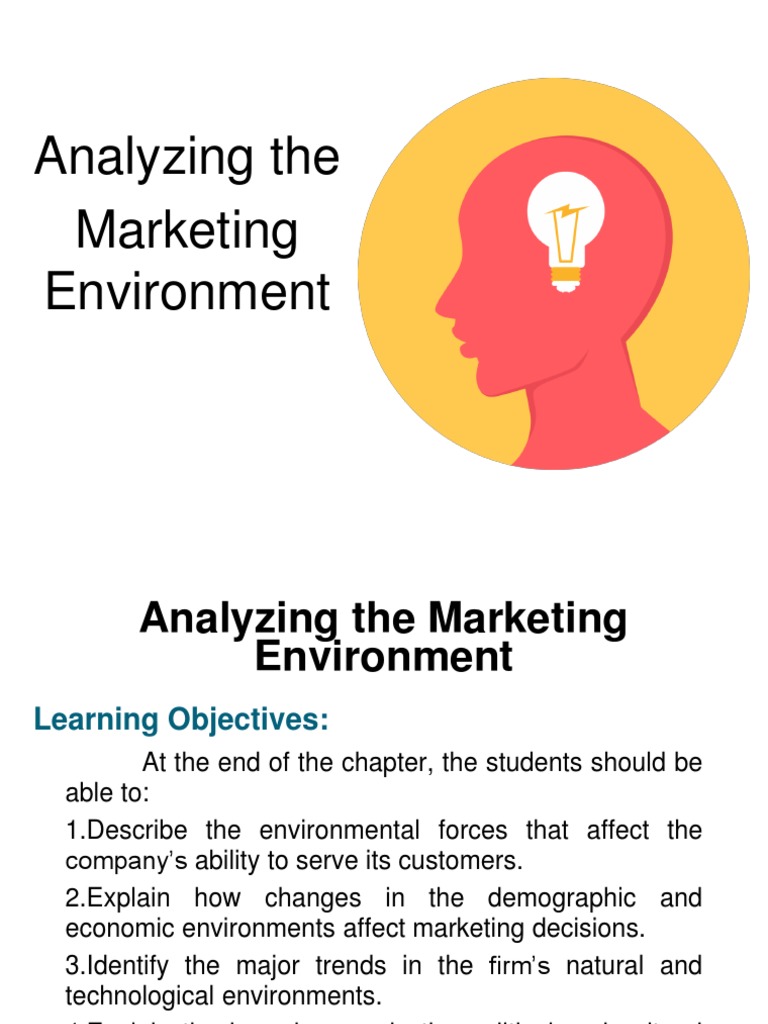 Marketing Environment Analysis Overview | PDF | Marketing | Market ...