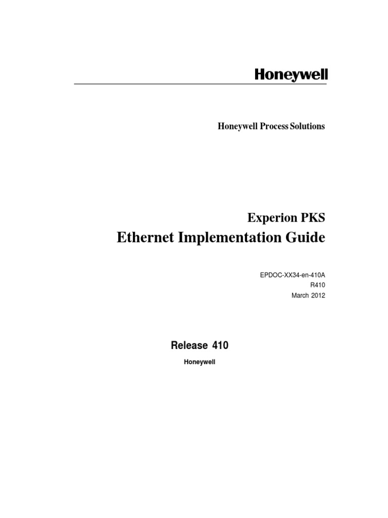 Ethernet Implementation Guide EPDOC XX34 en 410 | PDF | Computer Network | Internet Protocol Suite