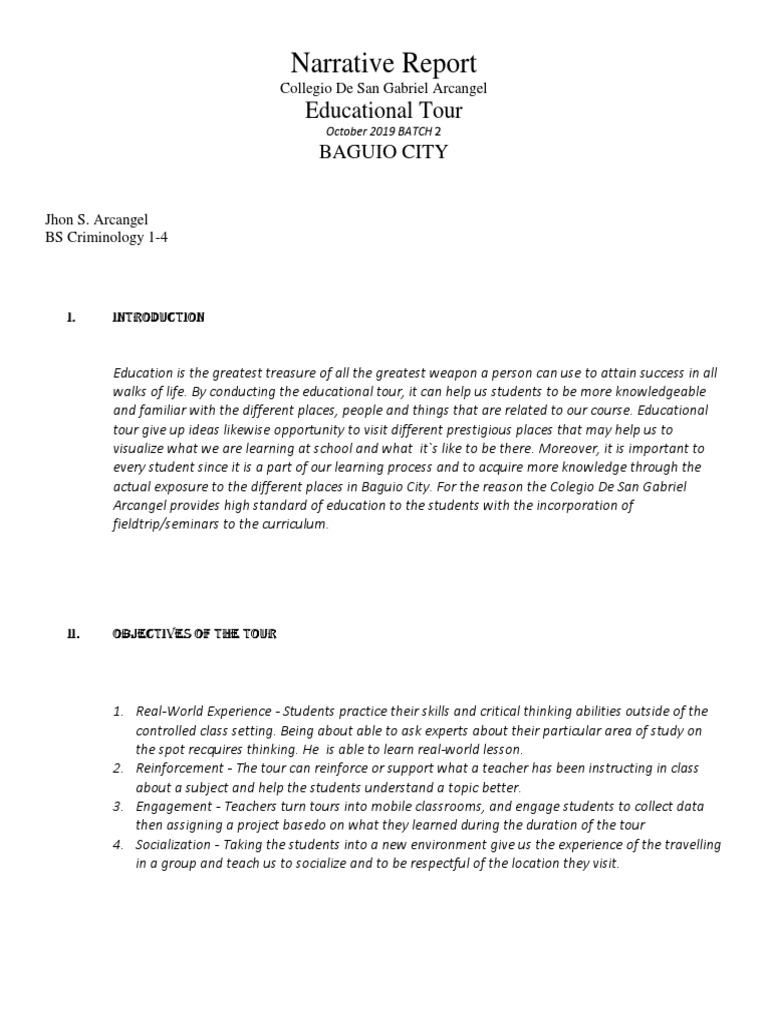Narrative Report | PDF | Learning | Teachers