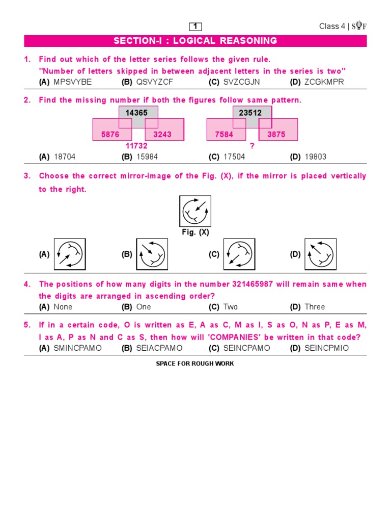 Class4 IMO Level2 2012 | Download Free PDF | Discrete Mathematics | Mathematical Concepts