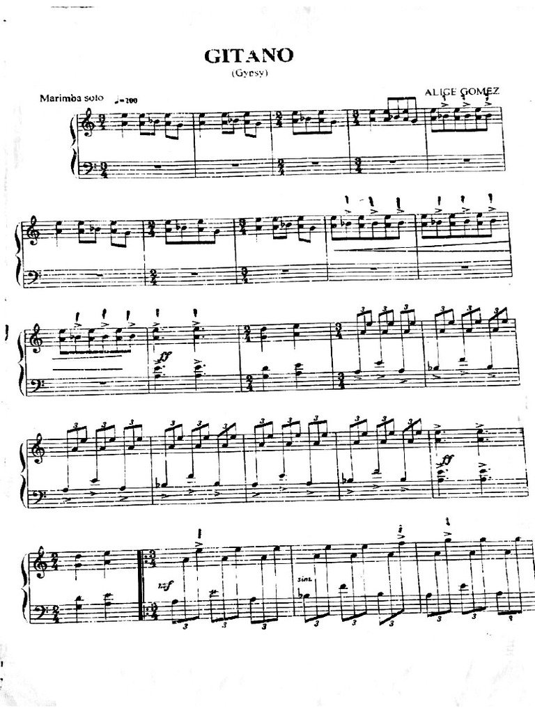 Alice Gomez - Gitano | PDF