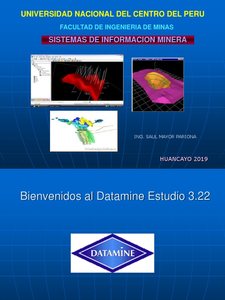 Curso - Datamine Estudio 3 | PDF | Ventana (informática) | Point and Click