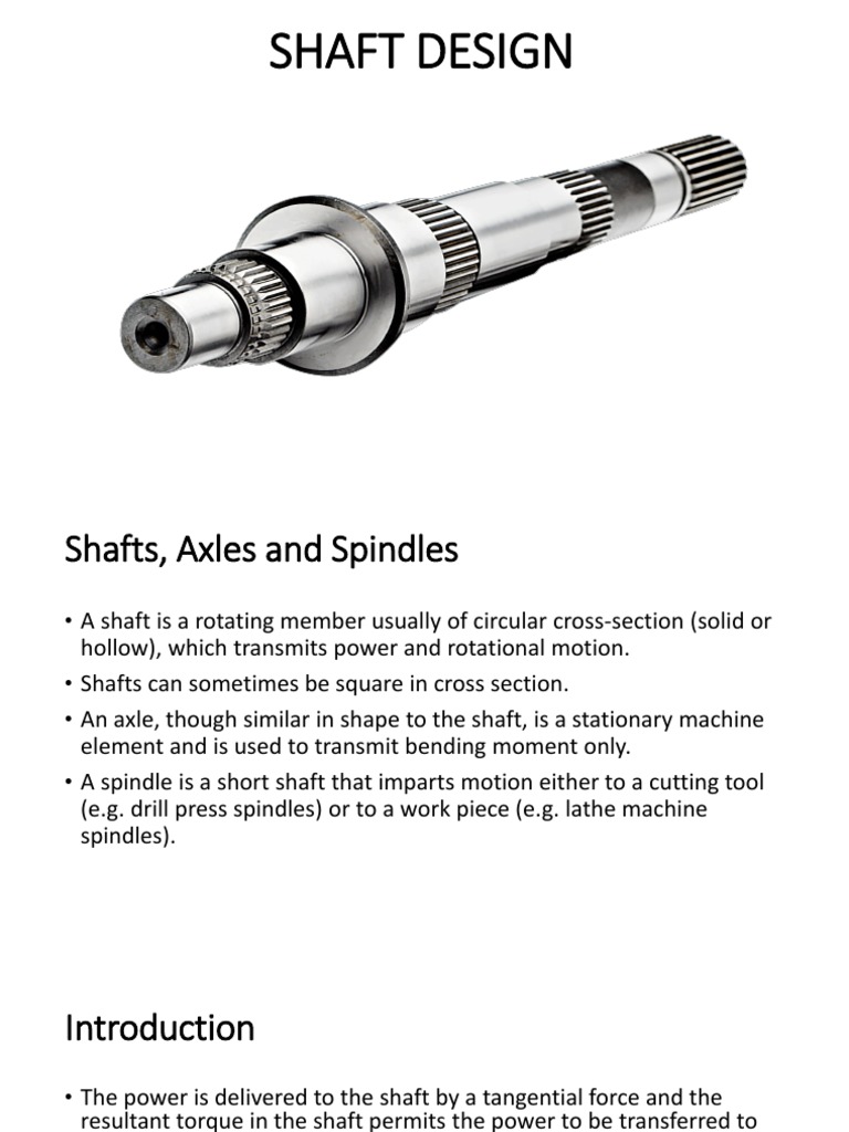 Shaft Design | PDF | Bending | Belt (Mechanical)