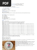 Red Cross Trauma Teddy Pattern | PDF | Knitting | Yarn