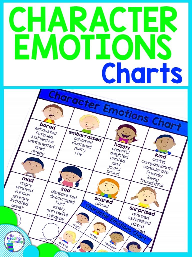 Character Emotions Charts | PDF