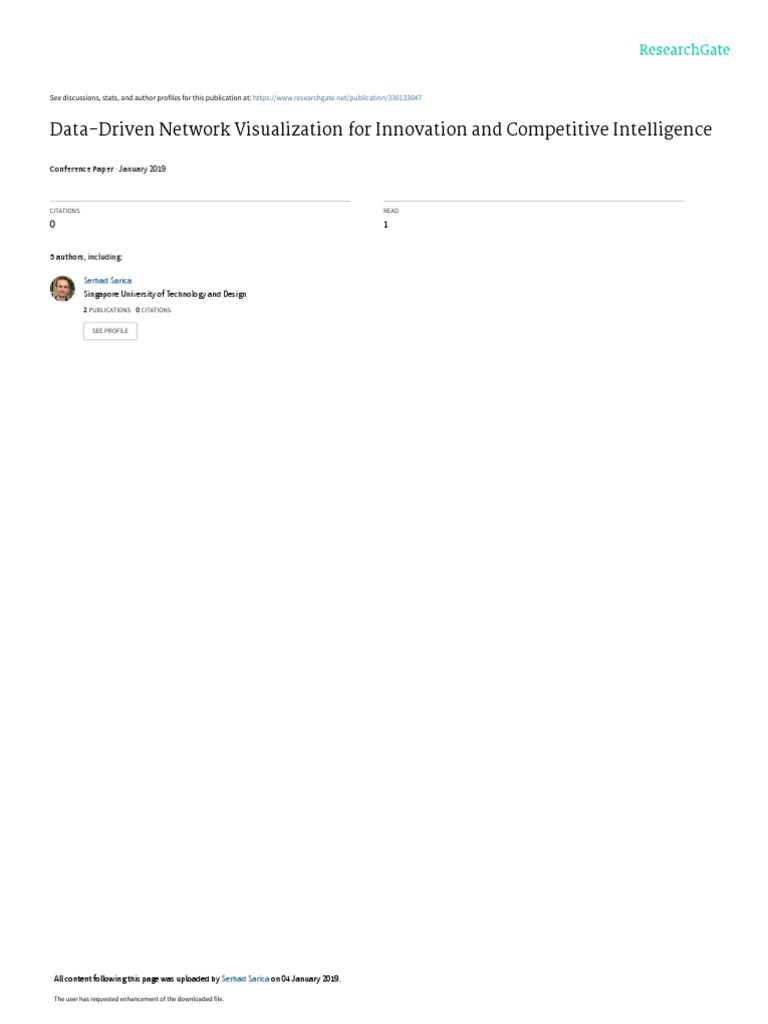Data-Driven Blockchain Network Analysis | PDF | Innovation | Strategic ...