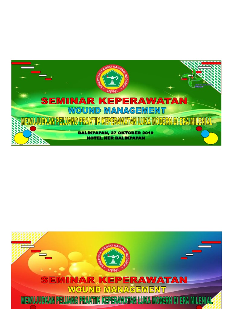 Contoh Spanduk Seminar | PDF