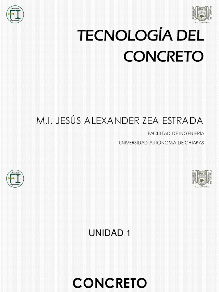 Tecnologia Del Concreto | PDF | Hormigón | Cemento