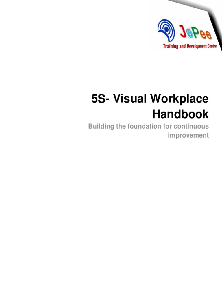 5S - Visual Workplace Handbook | PDF | Lean Manufacturing | Housekeeping