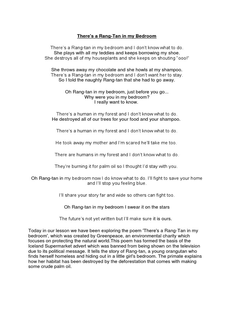 Rang Tan Poem | PDF