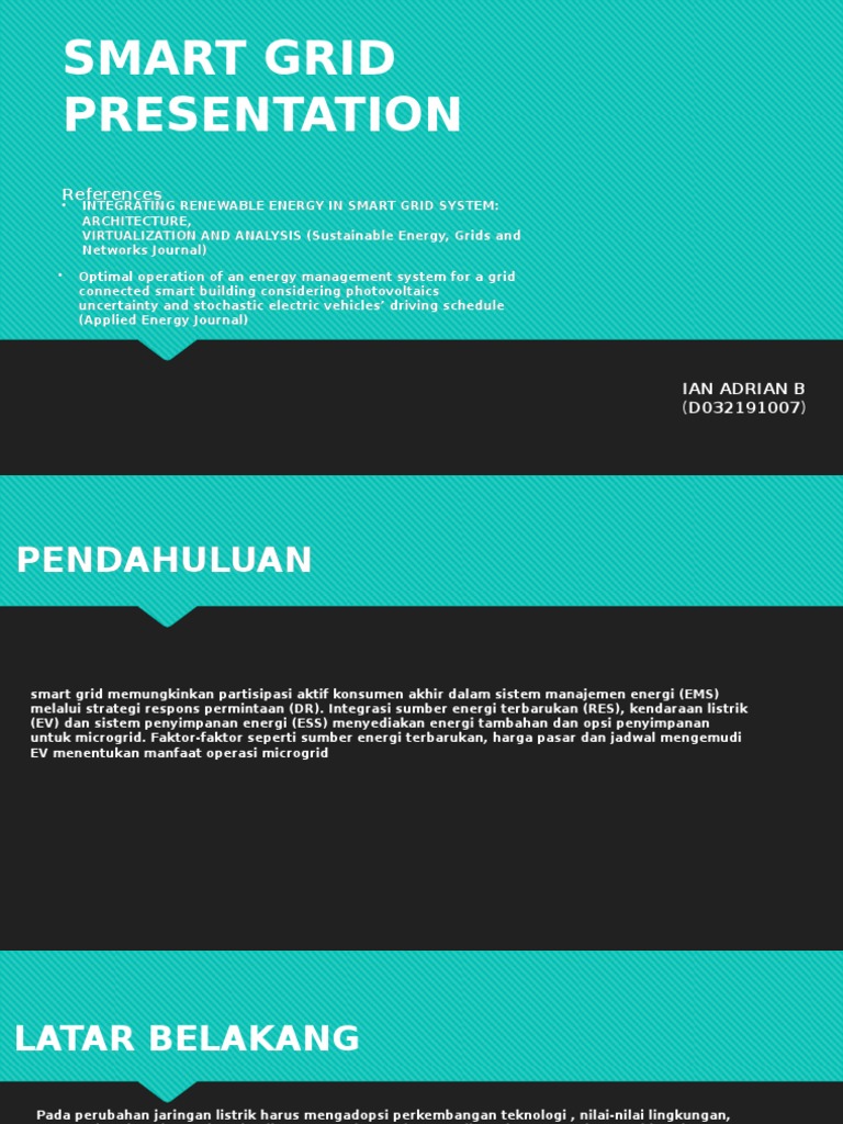 Smart Grid | PDF | Komputer | Teknologi & Rekayasa