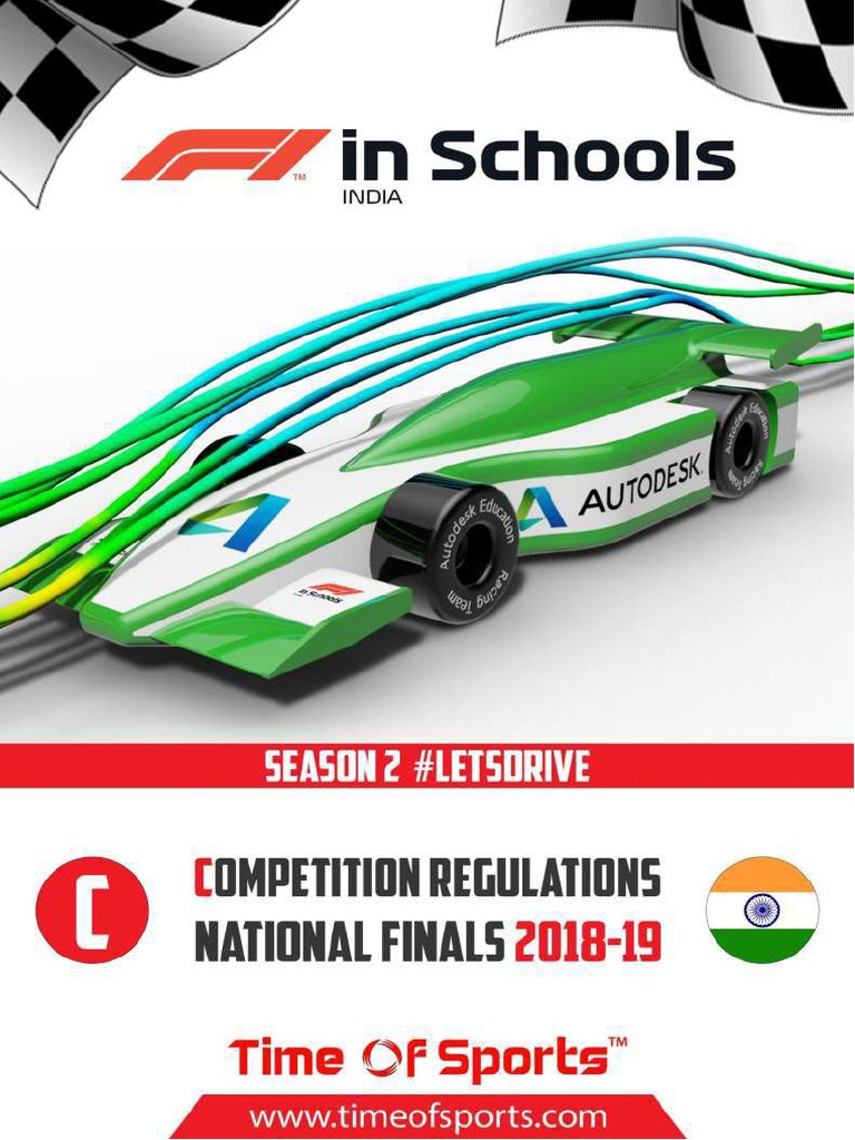 F1 in Schools National Finals India Competition Regulations | PDF ...