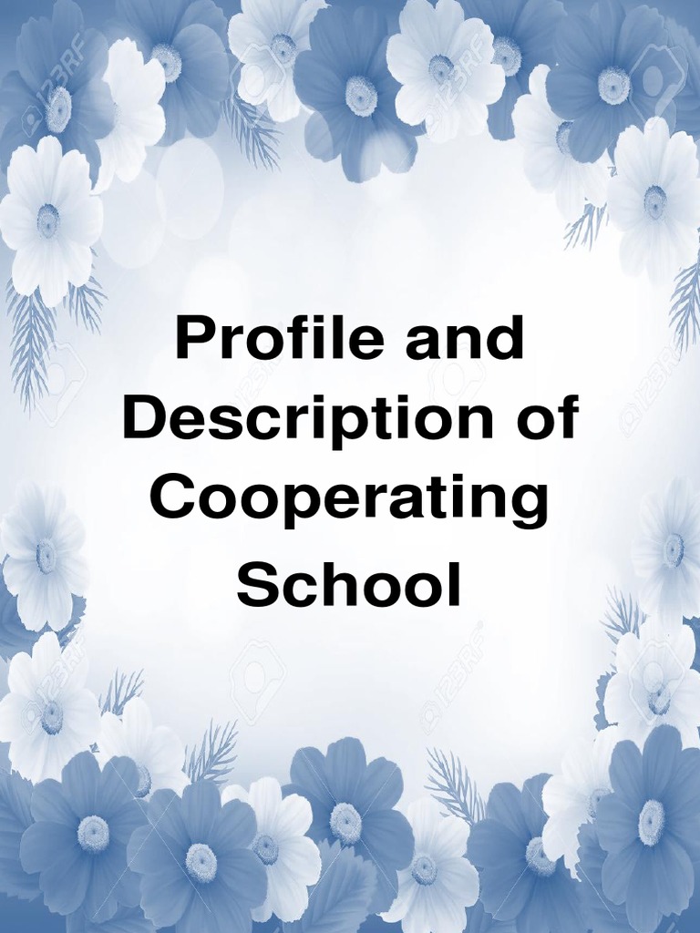 Profile and Description of Cooperating School | PDF