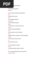 Tagalog Jokes Questions and Answers | PDF