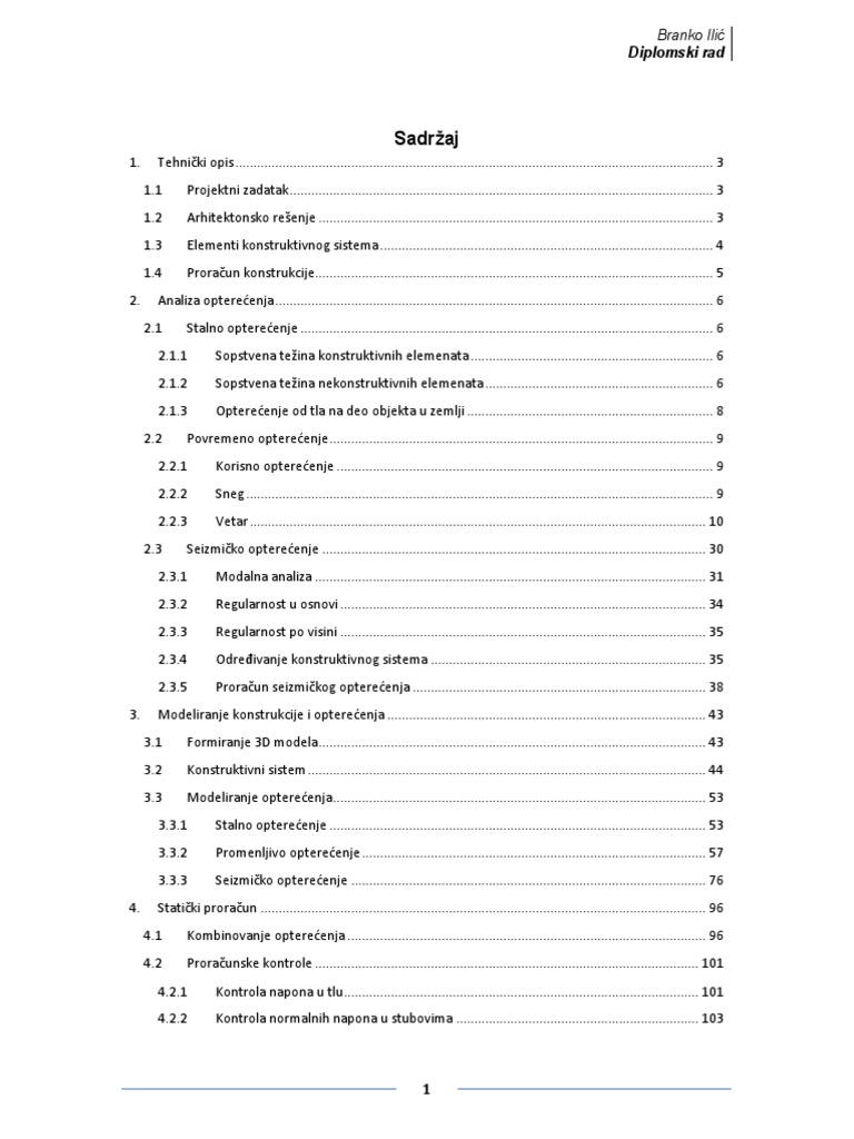 Sadržaj: Diplomski Rad | PDF