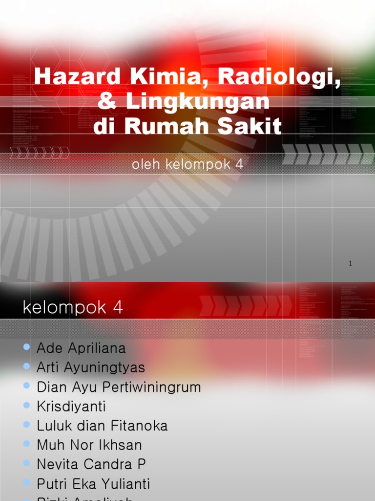 k3 Hazard Kimia | PDF