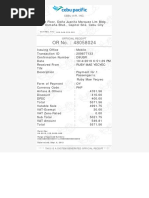 Cebu Pacific Official Receipt Guide | PDF | Receipt | Services (Economics)
