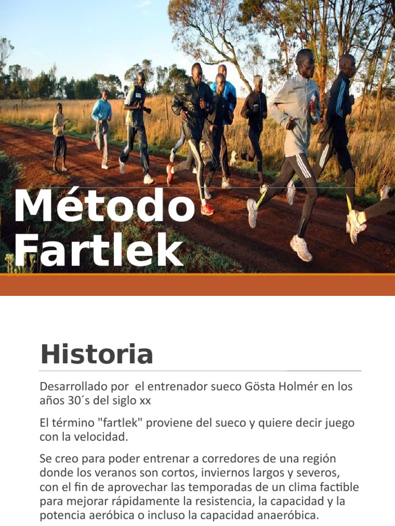Metodo Fartlek | PDF | Nadando | Ritmo