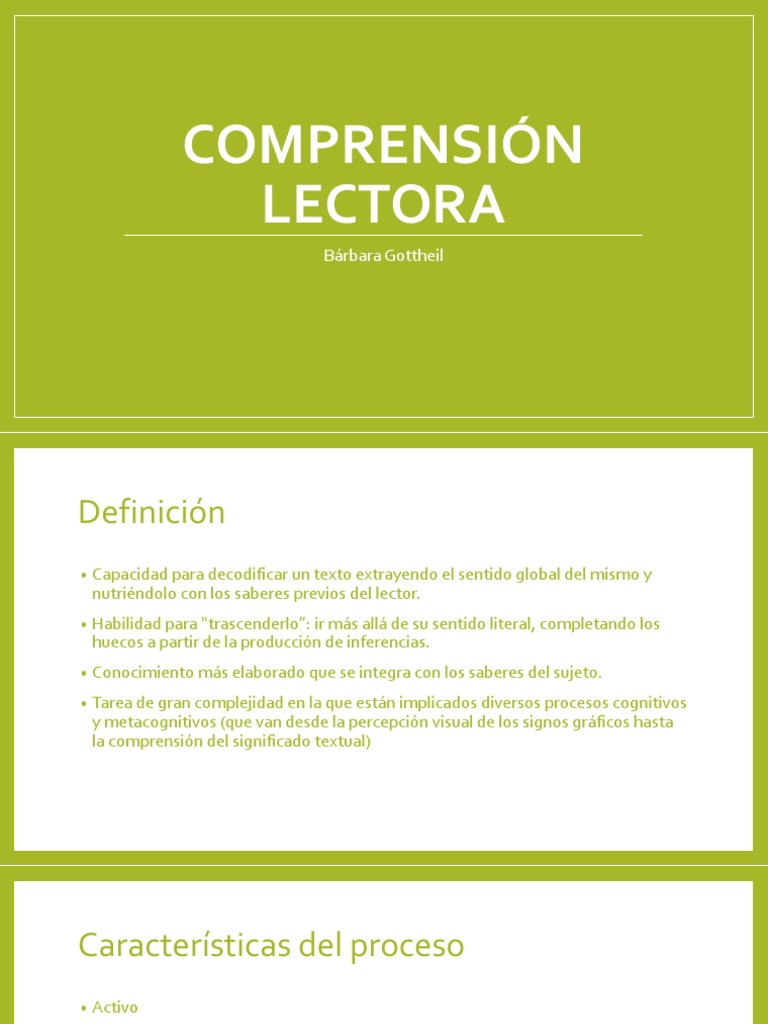 Habilidades Clave en Comprensión Lectora | PDF | Comprensión lectora ...